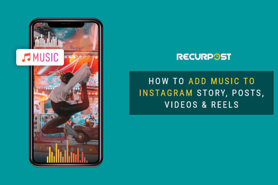 How To Add Music To Instagram Story Posts Videos Reels 