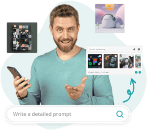 Text-to-Image AI image Generator by RecurPost