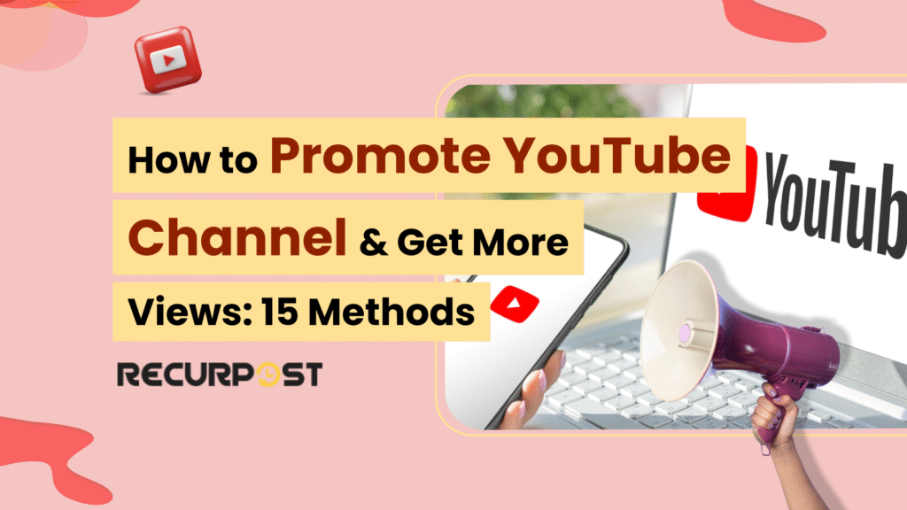 Schedule YouTube Videos & Shorts with RecurPost YouTube scheduler