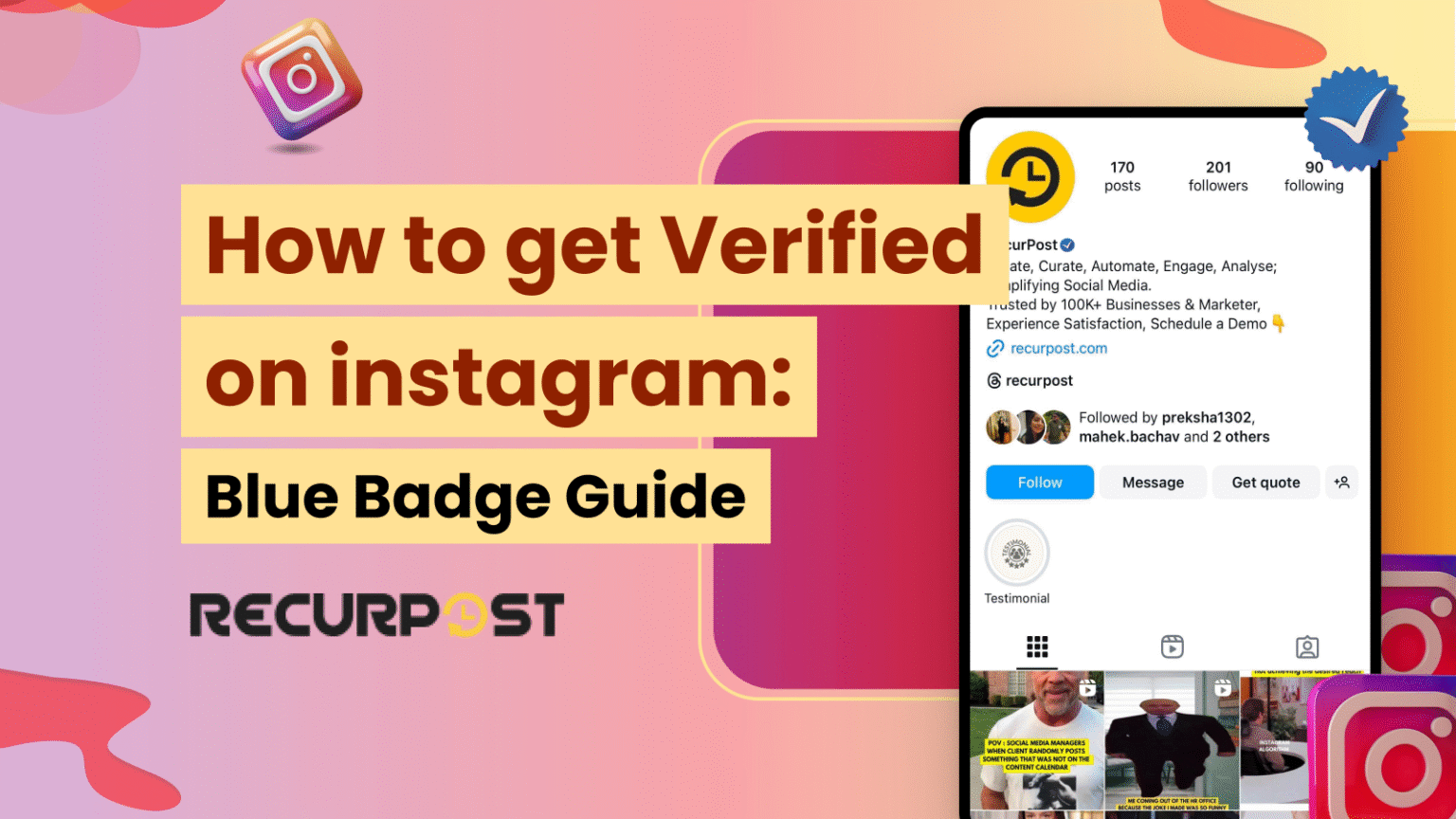How To Get Verified on Instagram in 2026: Blue Badge Guide