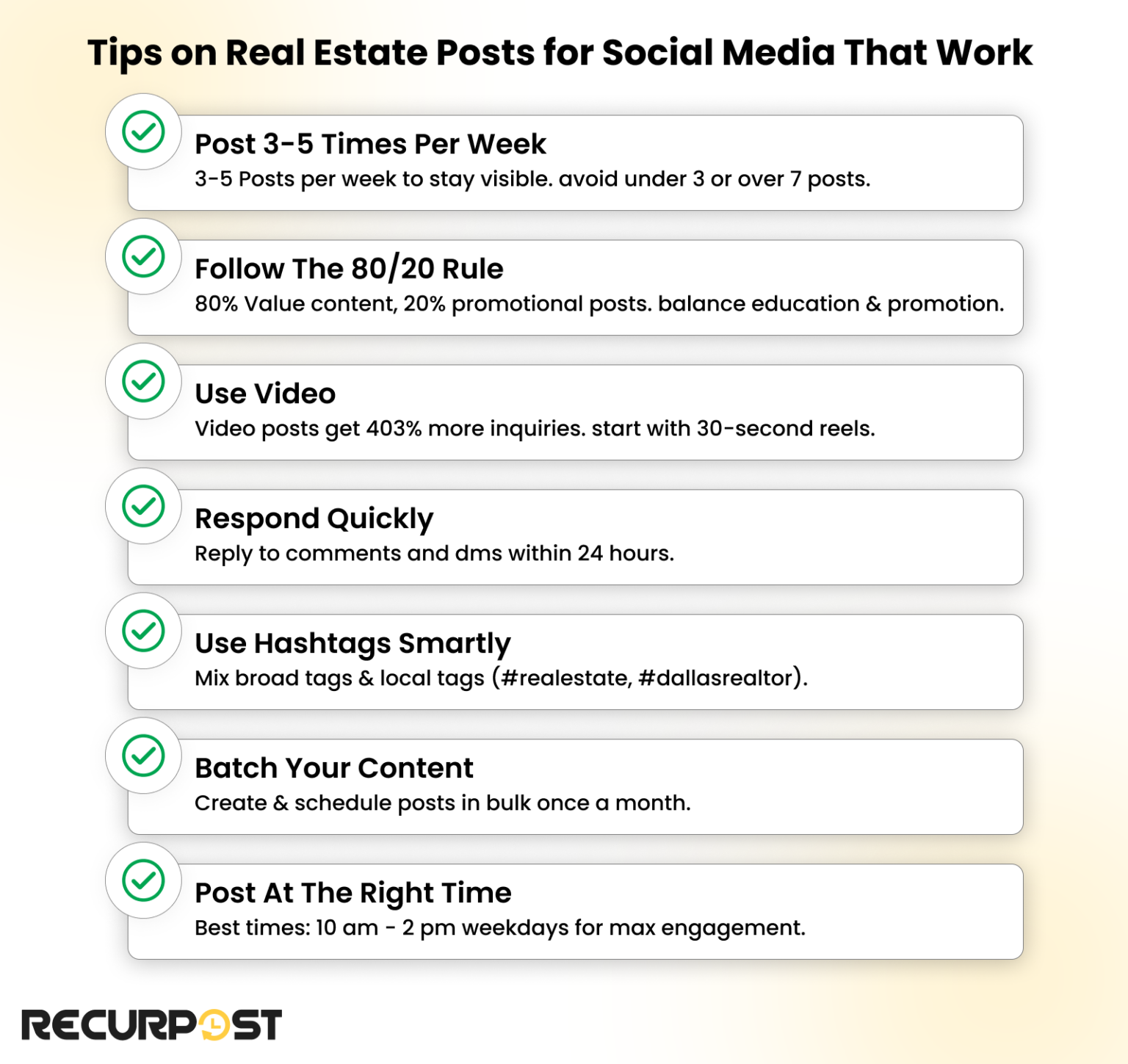 100+ Real Estate Posts for Social Media (Ideas, Captions, and Tips)