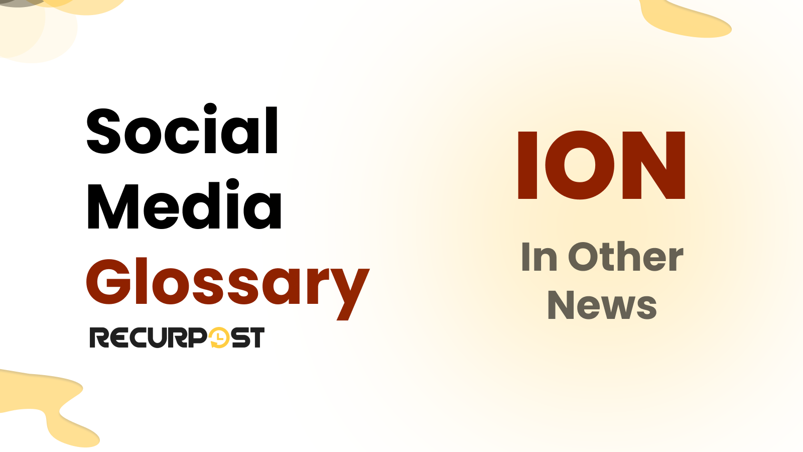 What Does ION Mean on Social Media? Definition & History