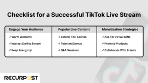 How to Go Live on TikTok: With or Without 1000 Followers - RecurPost